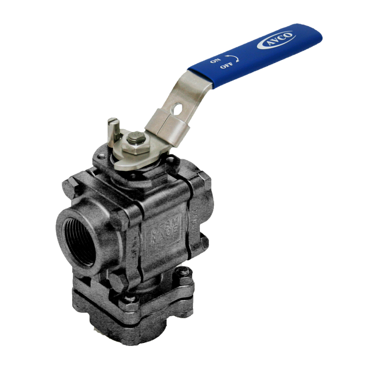 1700 Series - 3 Way, Bottom Entry, Diverter Ball Valve (Engineered in ...